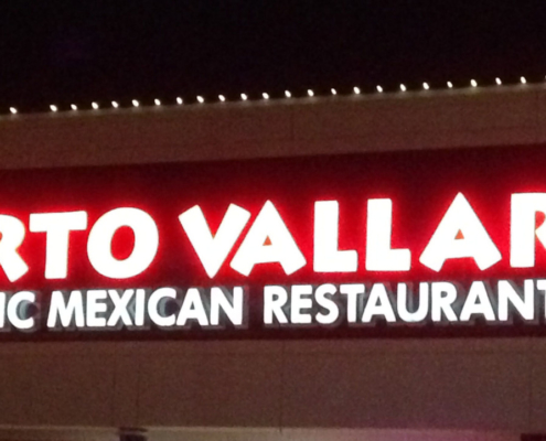 Restaurant Channel Letters - Sandau Bros, Council Bluffs